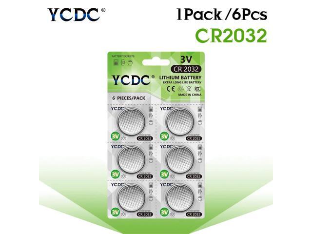 Click here for 6Pcs/1Pack CR2032 Lithium Battery DL2032 BR2032 EA... prices