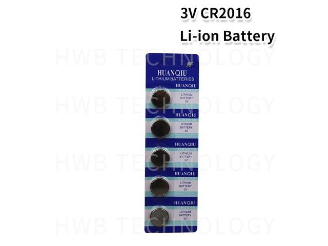 Click here for 5PCS/lot 1 card CR2016 3V Lithium li-liom Battery... prices