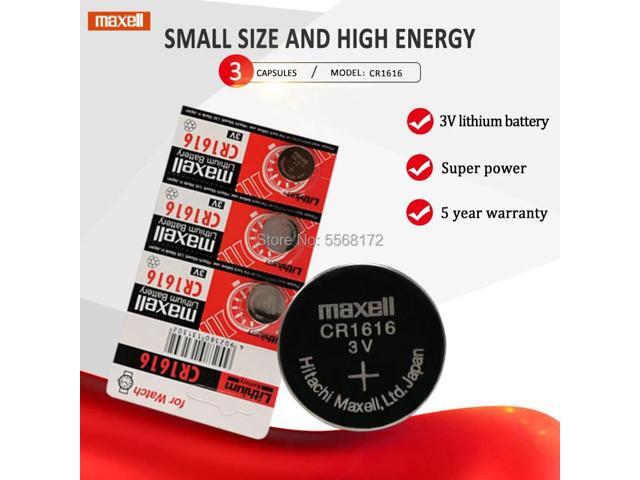 Click here for 3Pcs/Lot For maxell CR1616 Button Cell Battery Wat... prices