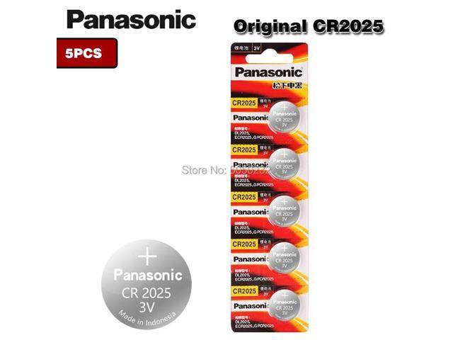Click here for 5PCS/lot CR2025 Button Cell Battery 3V Lithium Bat... prices