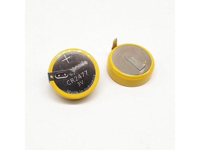 Click here for 2pcs CR2477 3V button battery with solder feet  eq... prices