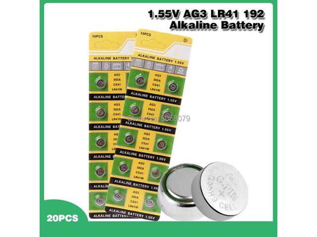 Click here for 20PCS Cell Coin Alkaline Battery AG3 1.55V Button... prices