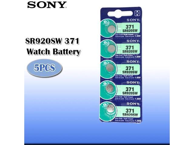 Click here for 5pcs/lot 371 SR920SW 920 SR920 1.55V Watch Battery... prices