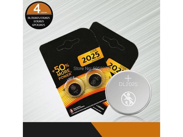 Click here for 4pcs brand battery for DURACELL cr2025 3v button c... prices