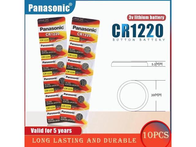 Click here for 10PCS/lot CR1220 Button Cell Battery 3V Lithium Ba... prices