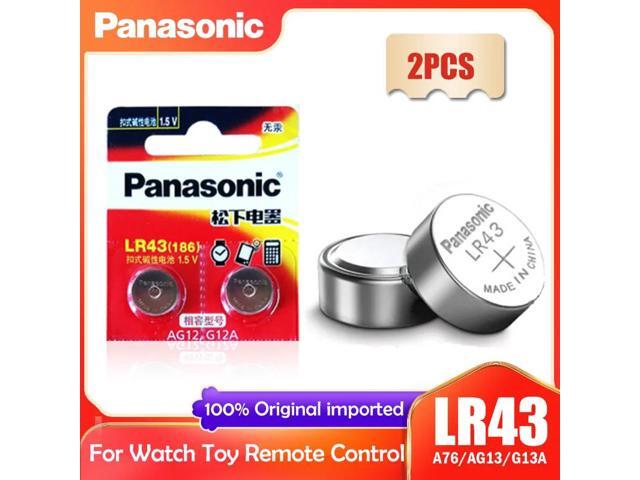 Click here for 2PCS LR43 AG12 186 1.5V Alkaline Battery 386 SR114... prices