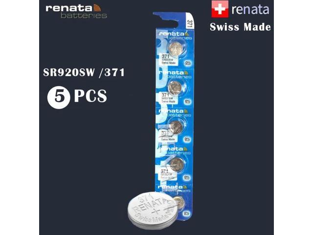 Click here for 5Pcs/Lot Renata 371 Brand Silver Oxide Watch Batte... prices