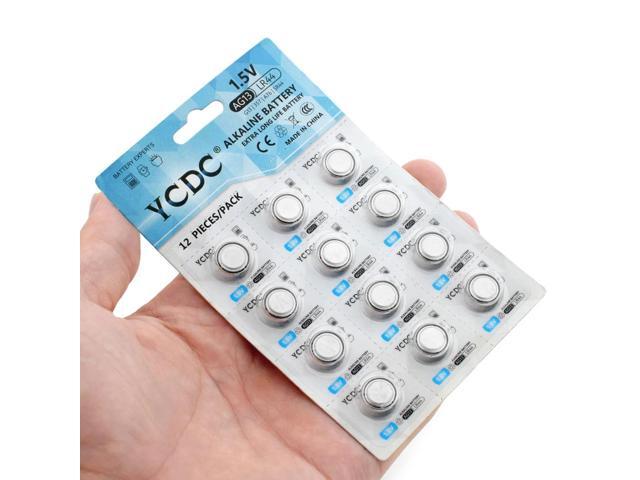 Click here for 12pcs/1Pack AG 13 Button Battery 1.5V SR44SW L1154... prices