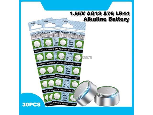 Click here for 30PCS 1.55V AG13 LR44 Alkaline Cell Coin Battery A... prices