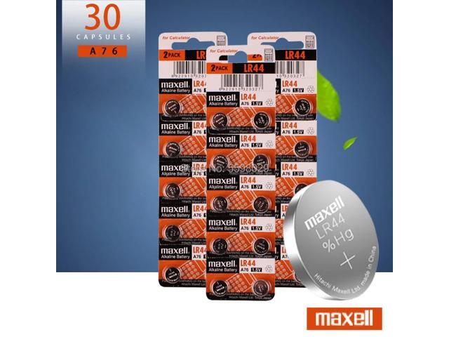 Click here for 30pcs 1.5V for Maxell Button Cell Battery lr44 Lit... prices