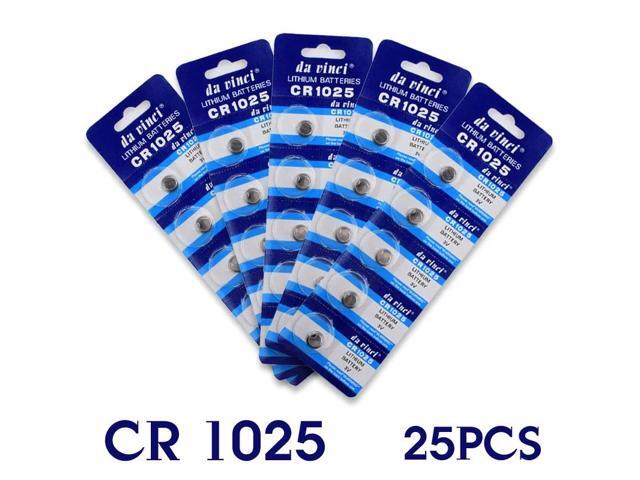 Click here for 25pcs 3v Volt Lithium CR1025 Battery Button Cion C... prices