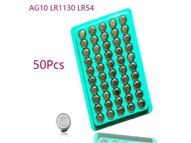 Click here for 50pcs/Lot AG10 LR1130 LR54 389 SR113 189 Button Co... prices