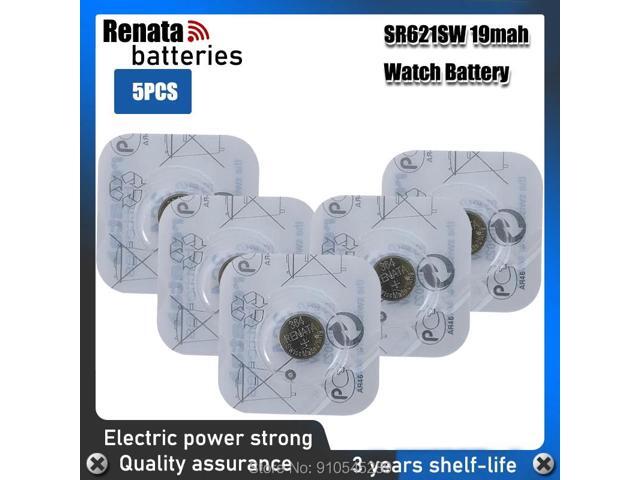 Click here for 5pcs RETAIL 1.55V 364 SR621SW V364 SR60 SR621 AG1... prices