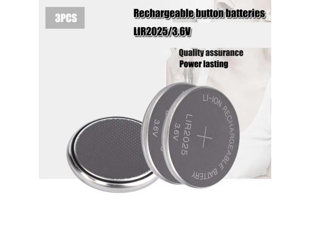 Click here for 5PCS LIR2025 Li-ion Rechargeable Battery 3.6V Lith... prices