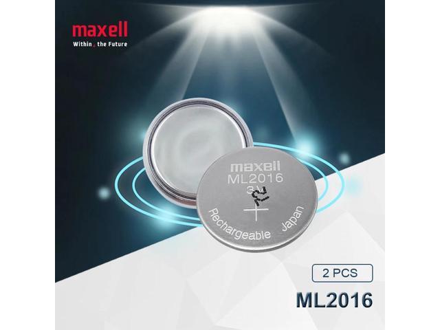 Click here for 2pc Maxell ML2016 ML 2016 3v Li-Ion Lithium Ion Re... prices