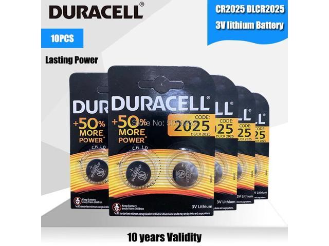 Click here for 10PCS for DURACELL CR2025 Button Cell Battery 3V L... prices