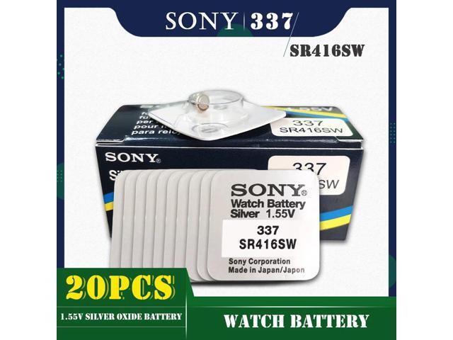 Click here for 20PCS/lot For SONY 337 SR416SW 1.55V Silver Oxide... prices
