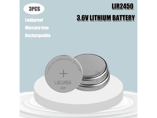 Click here for 3PCS Li-ion Rechargeable Battery LIR2450 3.6V 2 PC... prices
