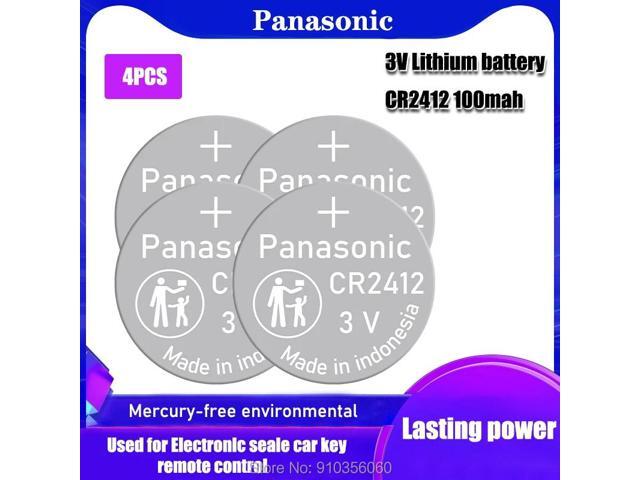 Click here for 4pcs/lot CR2412 3V Lithium Button Coin Battery for... prices