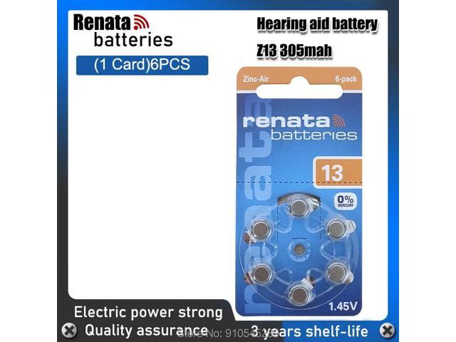 Click here for 1pack(6PCS) RENATA A13 13A ZA13 13 PR48 1.45V Adva... prices