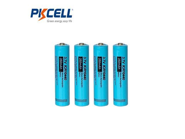 Click here for 4PCS PKCELL ICR 10440 AAA lithium battery 350MAH 3... prices