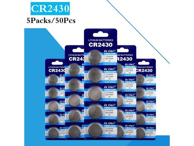 Click here for 25PCS/ 5 Pack CR2430 Button Batteries DL2430 BR243... prices
