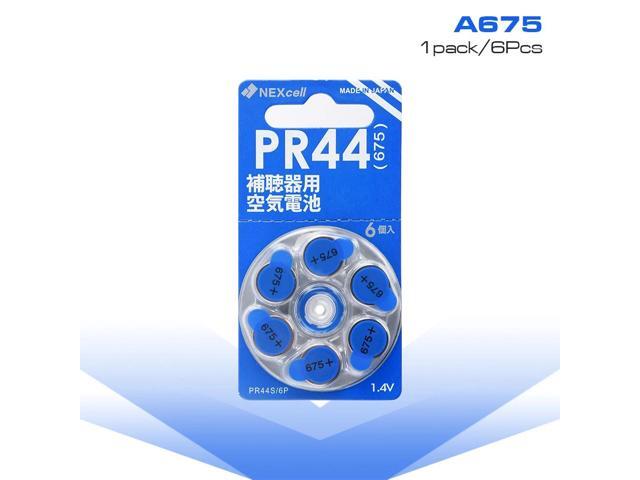 Click here for 6 Pcs ZA675 PR44 Zinc Air Hearing Aid Battery 1.4V... prices