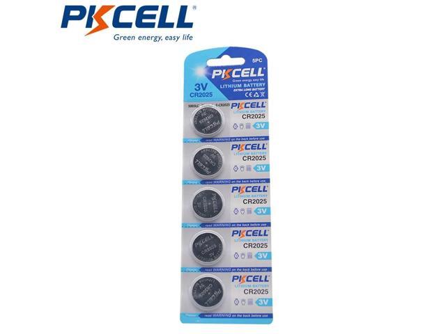 Click here for 5Pcs CR2025 3V Lithium Button Battery Coin Cell BR... prices