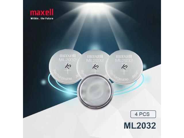 Click here for 4pc Maxell ML2032 3V Rechargeable lithium battery... prices