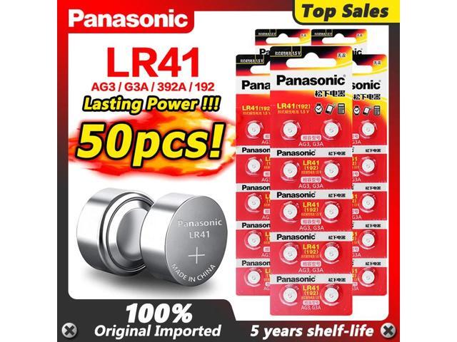 Click here for 50pcs/lot LR41 Button Cell Battery SR41 AG3 G3A L7... prices
