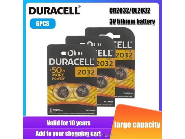 Click here for 6PCS for DURACELL CR2032 Button Cell Battery 3V Li... prices