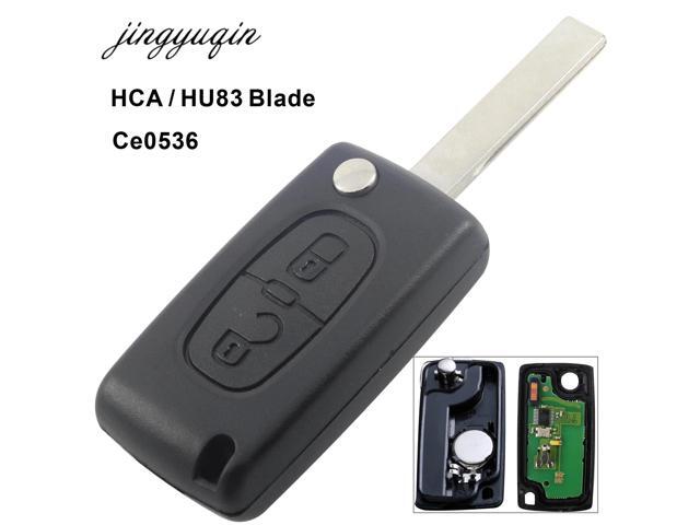 Click here for jingyuqin HCA/Hu83 2 Buttons Remote Car Key For Pe... prices