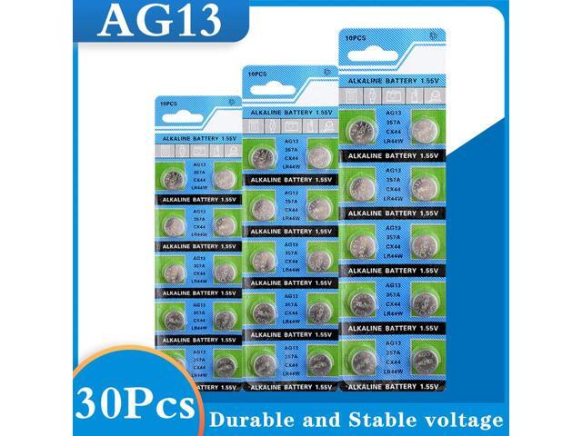 Click here for 30Pcs /3 Park AG13 1.5V LR44 L1154 RW82 RW42 SR115... prices