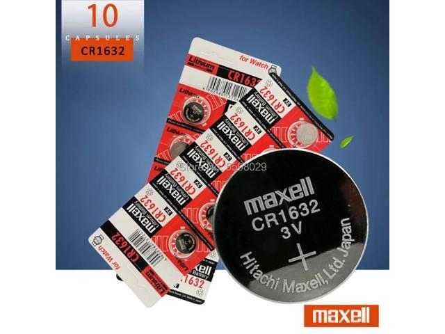 Click here for CR1632 Button 10 x Cell Coin Batteries for maxell... prices