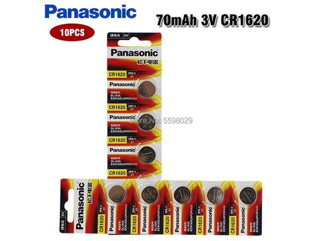 Click here for 10PCS/lot CR1620 Button Cell Battery 3V Lithium Ba... prices