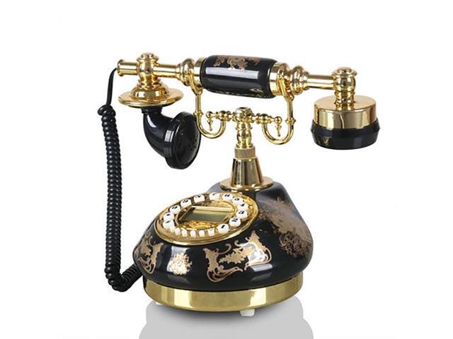 Click here for Black Bronzing Antique Telephone Home Vintage Cord... prices