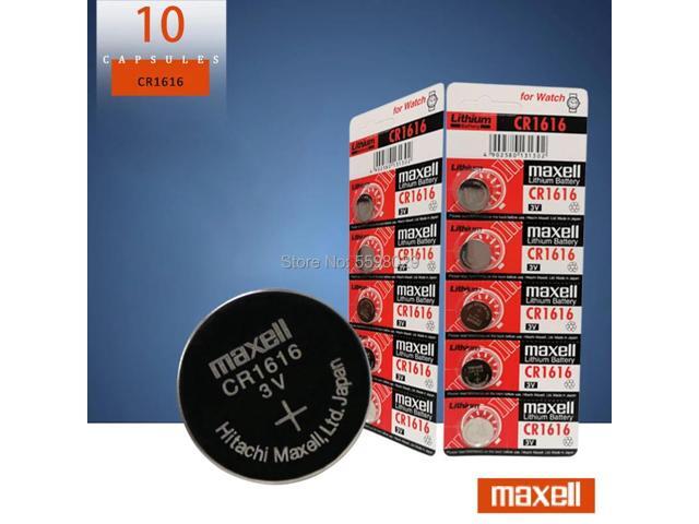 Click here for 10pc brand For maxell cr1616 3v button cell coin b... prices