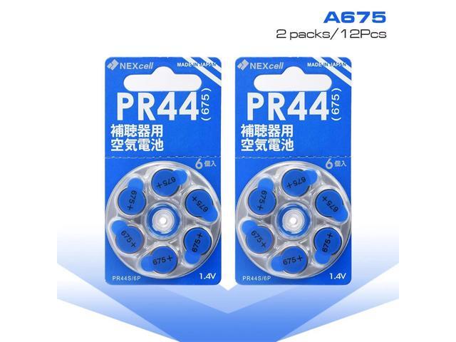 Click here for 12 Pcs 2020 A675 PR44 1.4V Hearing Aid Battery A67... prices