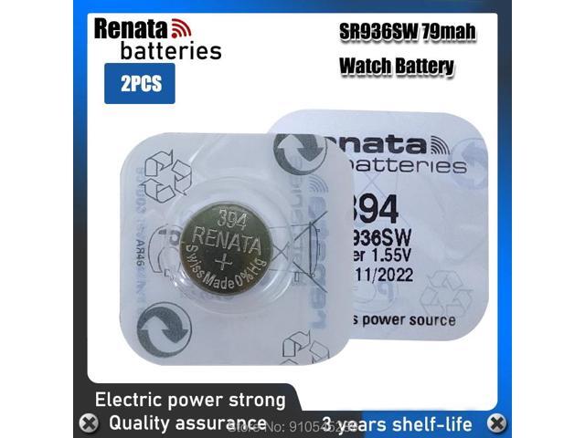 Click here for 2PCS Renata Watch Battery 1.55V 394 SR936SW 936 Si... prices