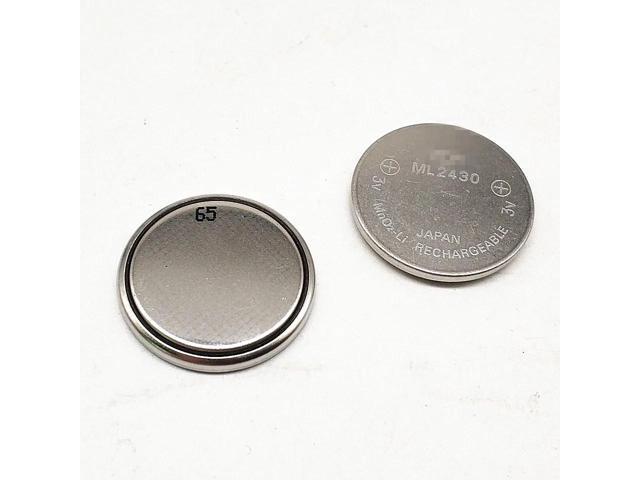 Click here for 1pcs ML2430 rechargeable button battery 3V motherb... prices