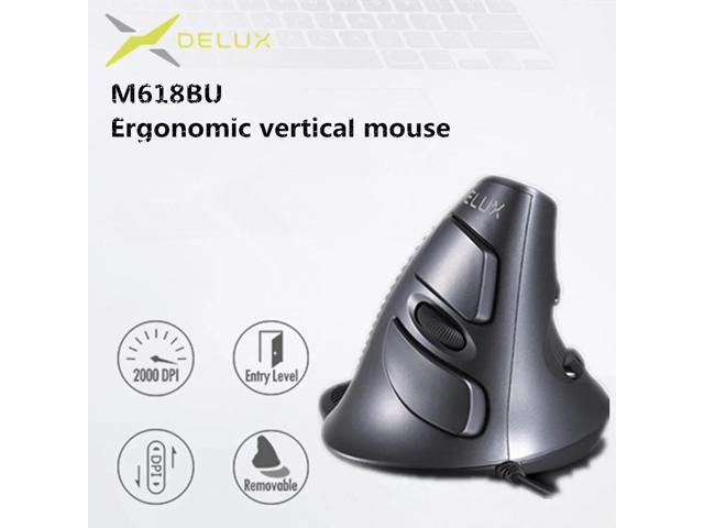 Click here for Delux M618 BU Ergonomic Vertical Mouse 6 Buttons 8... prices