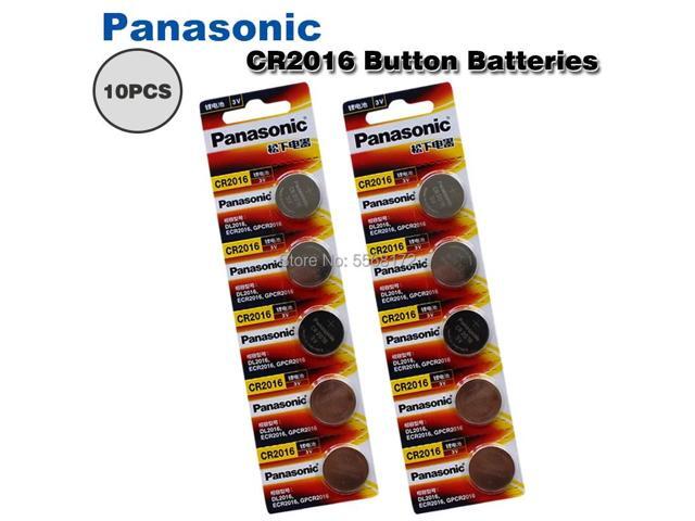 Click here for 10PCS/lot CR2016 Button Cell Battery 3V Lithium Ba... prices