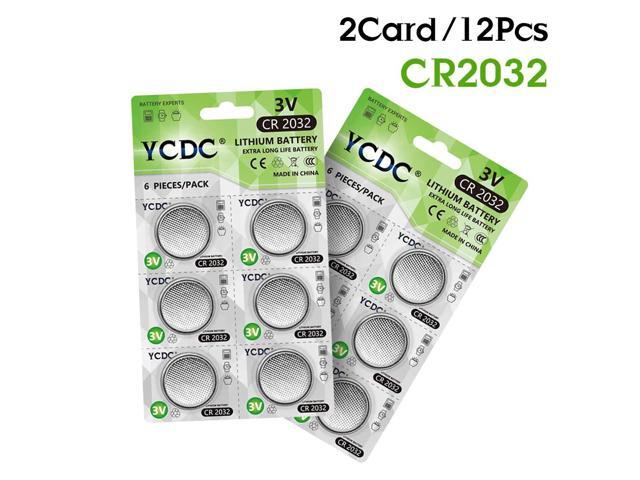 Click here for 12pcs/2Cards 3V CR 2032 Coin Cell Battery DL2032 5... prices