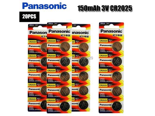 Click here for Brand Button 20pcs/lot cr2025 Button Cell Batterie... prices
