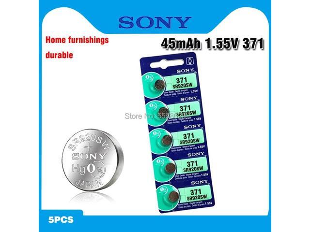 Click here for 5pcs/lot 371 SR920SW 920 SR920 1.55V Watch Battery... prices