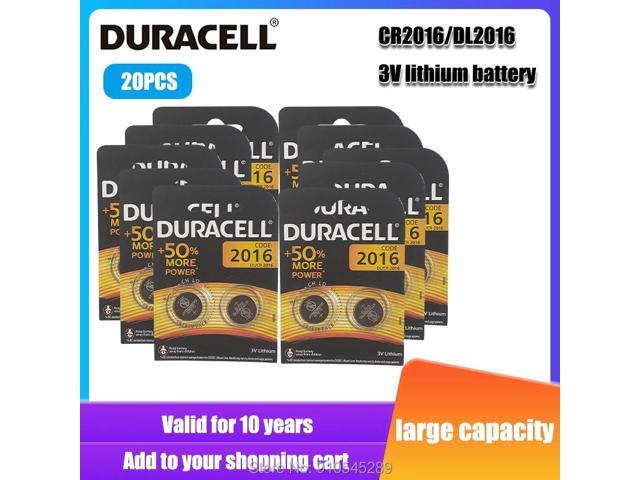 Click here for 20PCS for DURACELL CR2016 Button Cell Battery 3V L... prices