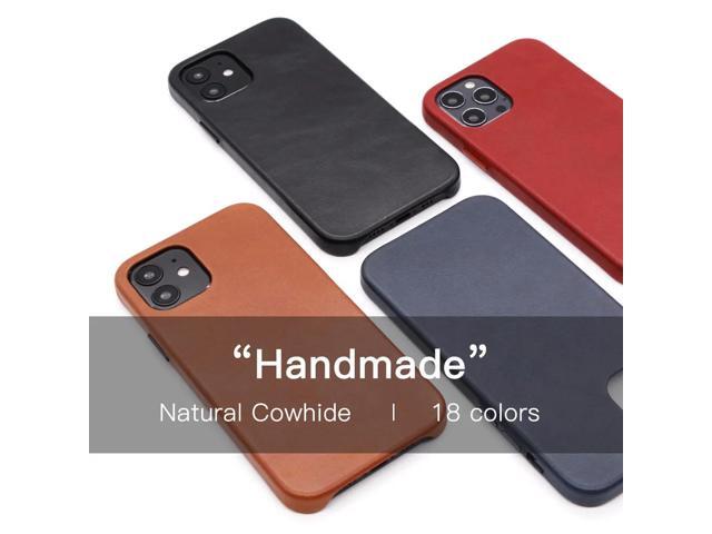 Click here for Handmade Genuine Leather Case for iPhone 12 Pro Ma... prices