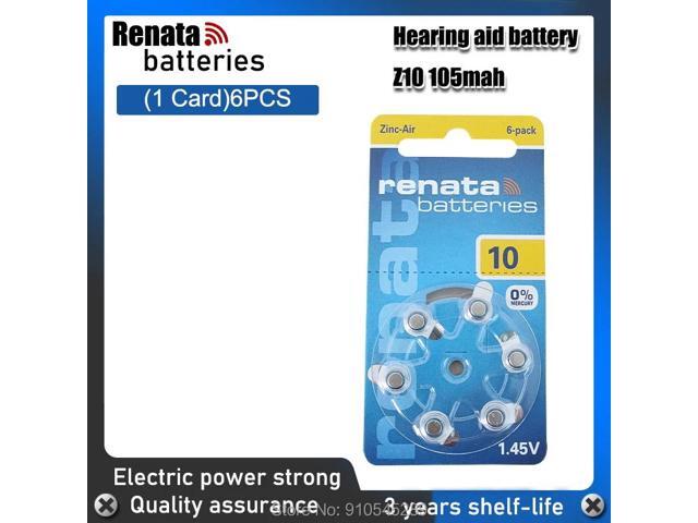 Click here for 1pack(6PCS) RENATA ZA10 PR70 A10 1.45V Advanced He... prices