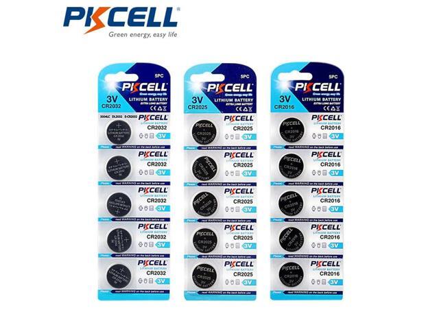 Click here for PKCELL 5Pcs/1Cards CR2032 5004LC 220mAh+5Pcs/1Card... prices