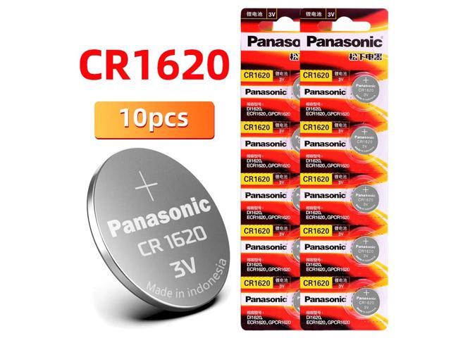 Click here for 10PCS CR1620 button battery cr1620 ECR1620 GPCR162... prices
